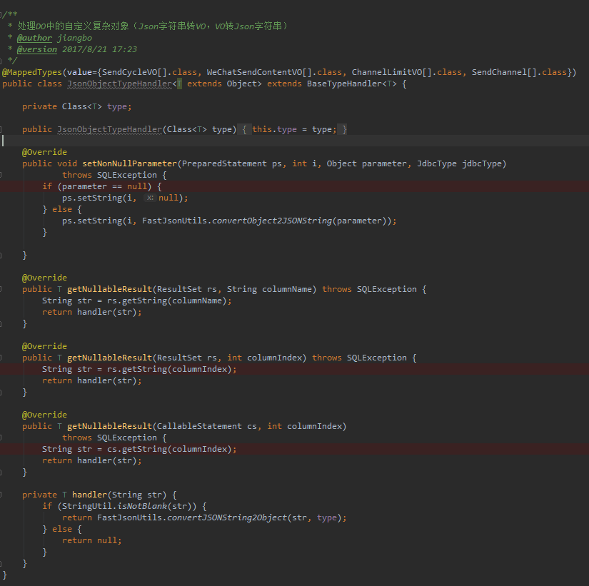 typehandler问题 · Issue #198 · abel533/Mapper · GitHub