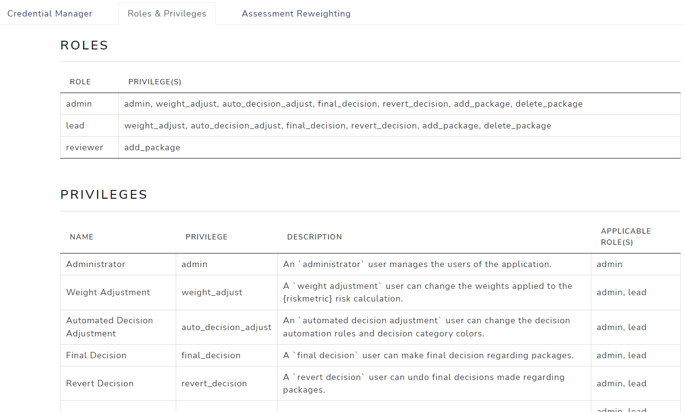 Add module to add / edit roles · Issue #541 · pharmaR/riskassessment · GitHub