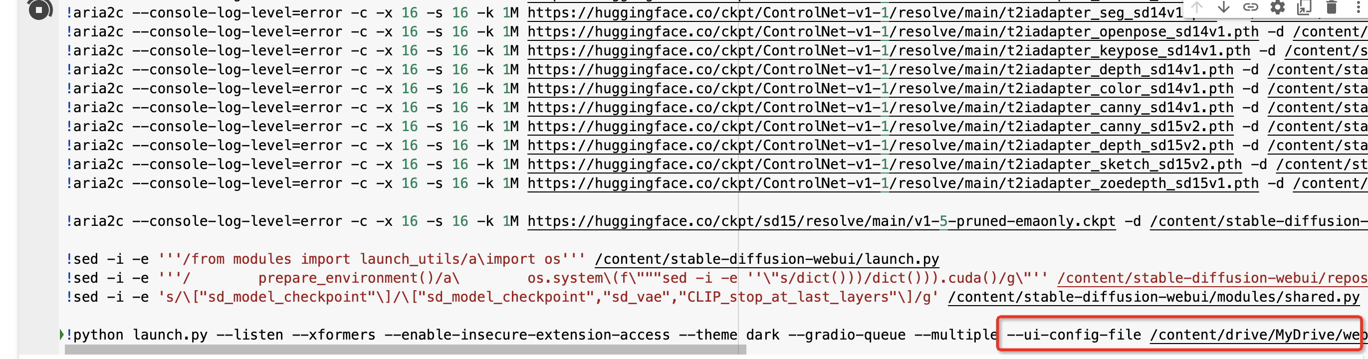 How to setup extensions in colab stable diffusion webui? (failing to setup Animatediff…) · Issue ...