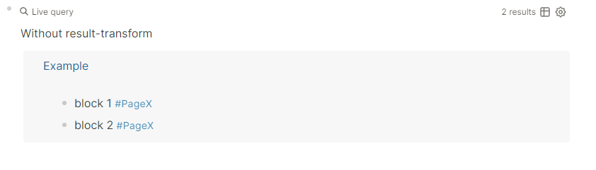 Incorrect results in advanced query when using result-transform · Issue #8978 · logseq/logseq ...