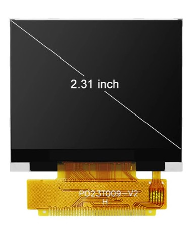 Display P023T009-V2 in 8-bit interface mode with driver ILI9342C ...