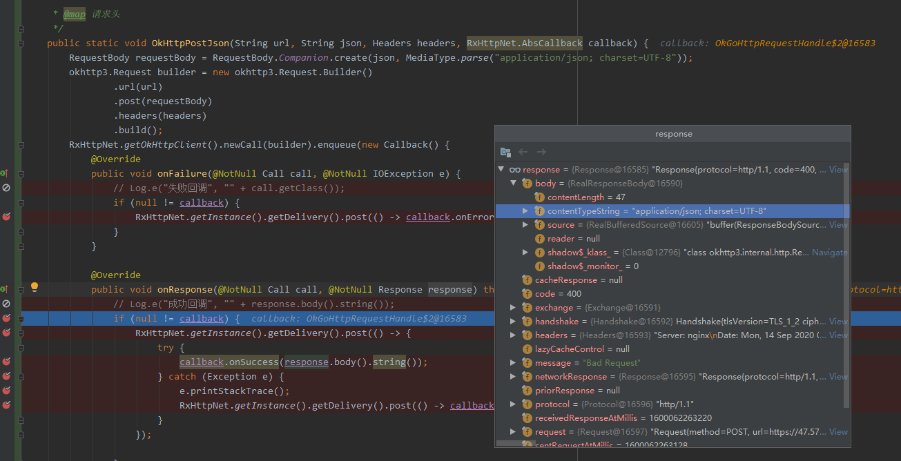postJson 接受服务器返回的json结果有错误 · Issue #156 · liujingxing/rxhttp · GitHub