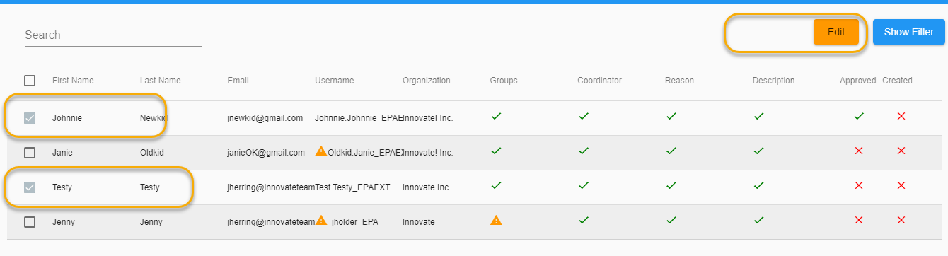 Batch approval forcing user to fill info out again · Issue #30 · USEPA/GeoPlatform-Request-Tool ...
