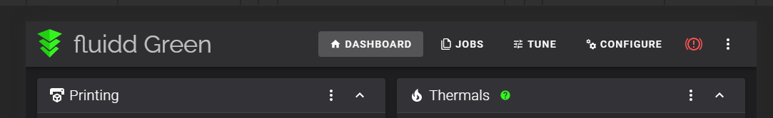 Move the emergency stop button away from the system menu call button · Issue #250 · fluidd-core ...