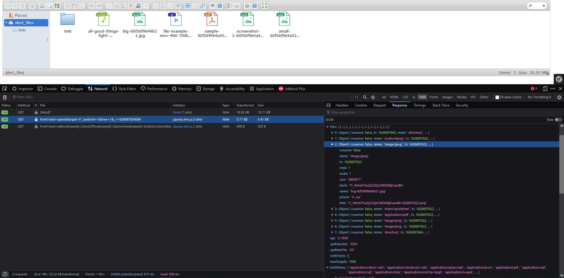 Thumbnails not showing · Issue #3381 · Studio-42/elFinder · GitHub