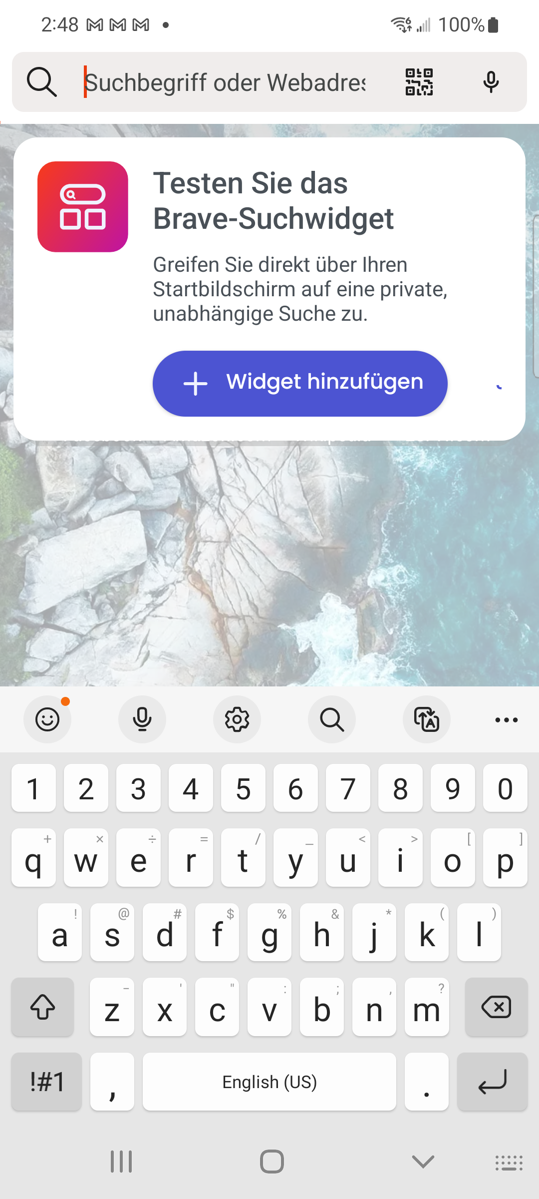 Brave search widget callout button text is cut off [Galaxy S21] · Issue #26903 · brave/brave ...