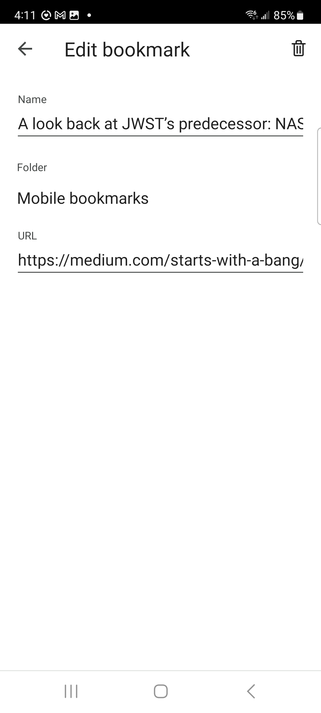 [Android] Long tap of bookmark button · Issue #25015 · brave/brave-browser · GitHub