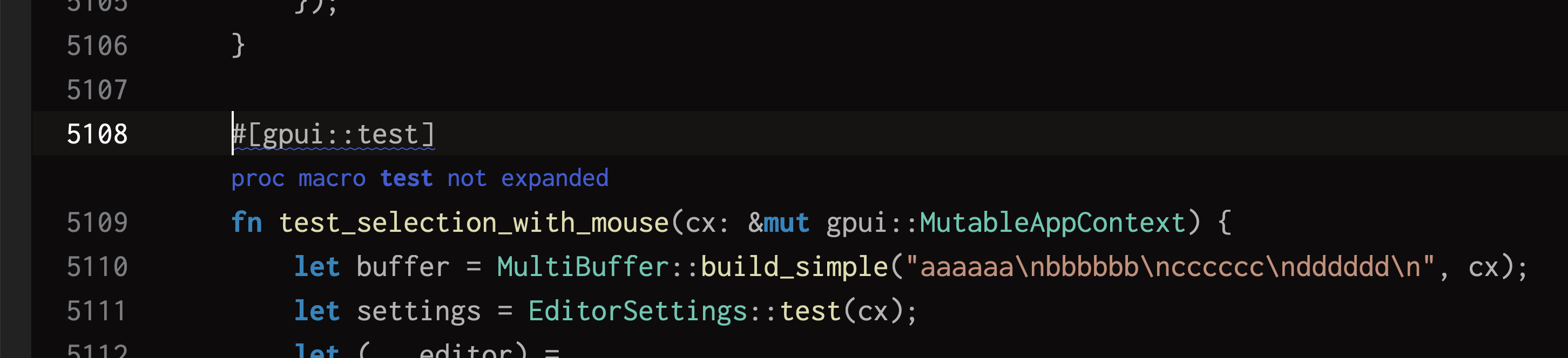 Spurious diagnostics for procedural macros not being expanded · Issue #428 · zed-industries/zed ...