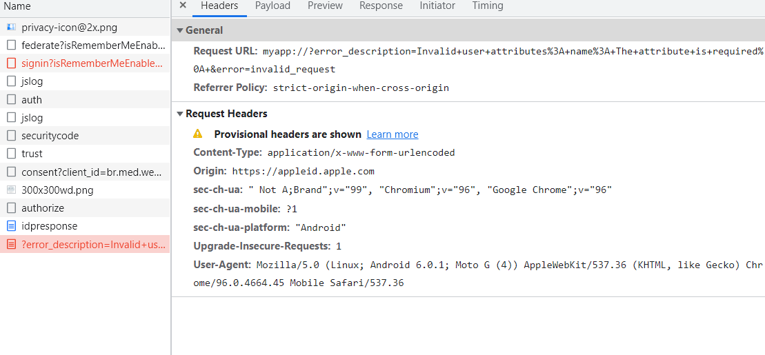 Amplify.Auth.signInWithWebUI with Apple don't work · Issue #1146 · aws-amplify/amplify-flutter ...