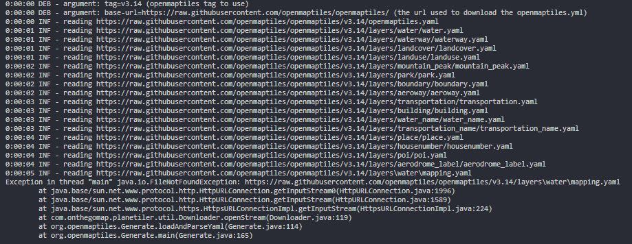 Reading water\mapping.yaml always fails on code regeneration · Issue #109 · openmaptiles ...
