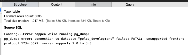 Unsupported Frontend Protocol When Connecting To Postgres122 · Issue