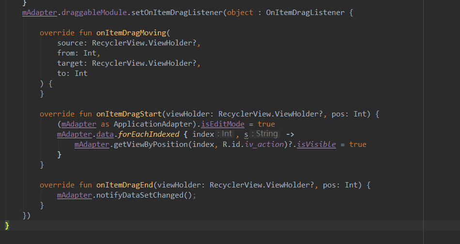 给某个view开启拖拽后，开启拖拽后,调用notifydatechange(),后拖拽失效 · Issue #3070 · CymChad ...
