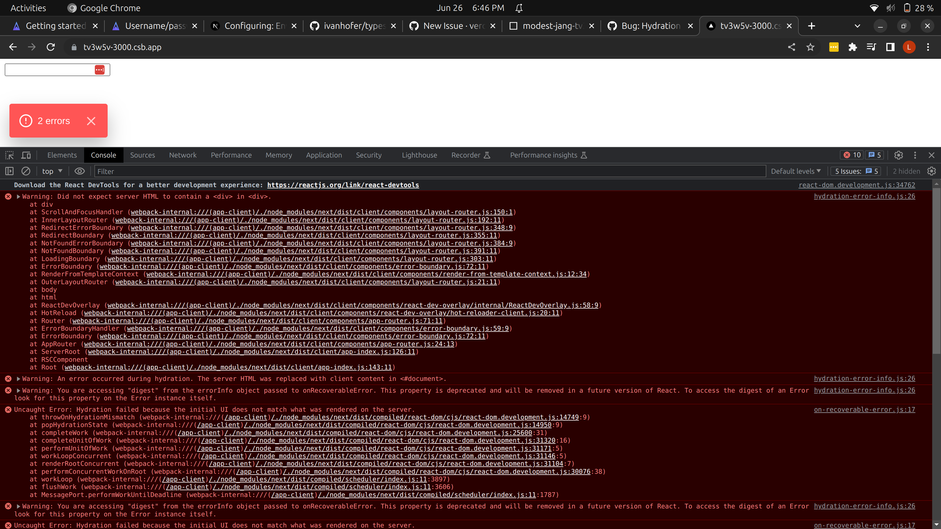 Users who use LastPass can't use Next.JS app router pages with password fields · Issue #51816 ...