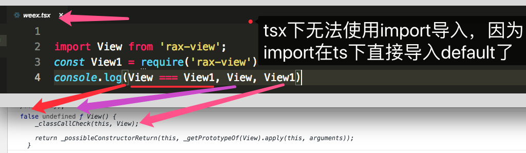 在tsx中导入rax的组件的疑问 · Issue #410 · alibaba/rax · GitHub