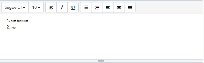 Ordered list and font size · Issue #3344 · summernote/summernote · GitHub