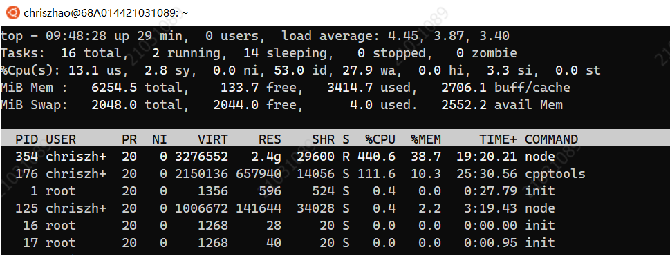 When I open vscode with Remote Development extensions, my cpu occupy ...