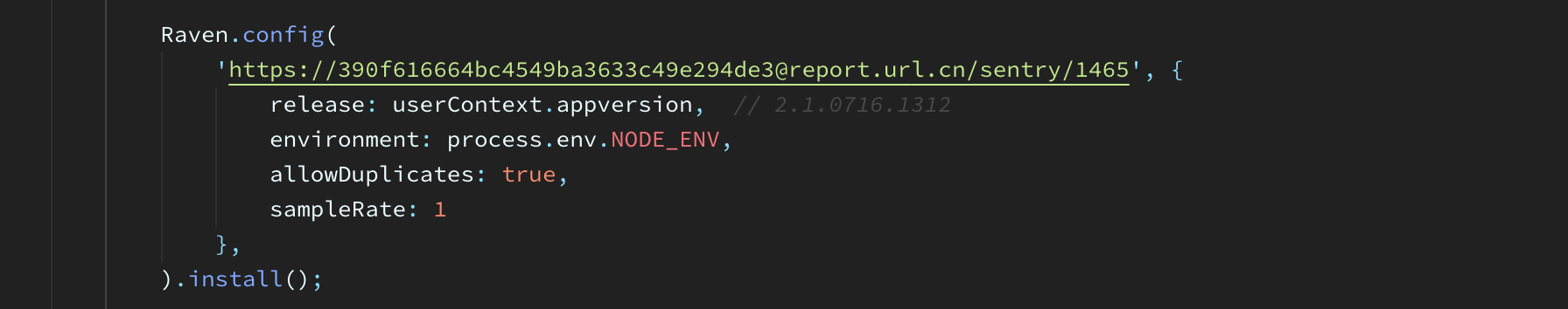 Discarded invalid value for parameter 'release' · Issue #14026 · getsentry/sentry · GitHub