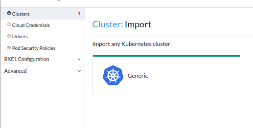 Permissions Granted - a user with restricted user-base role can create / import existing cluster ...