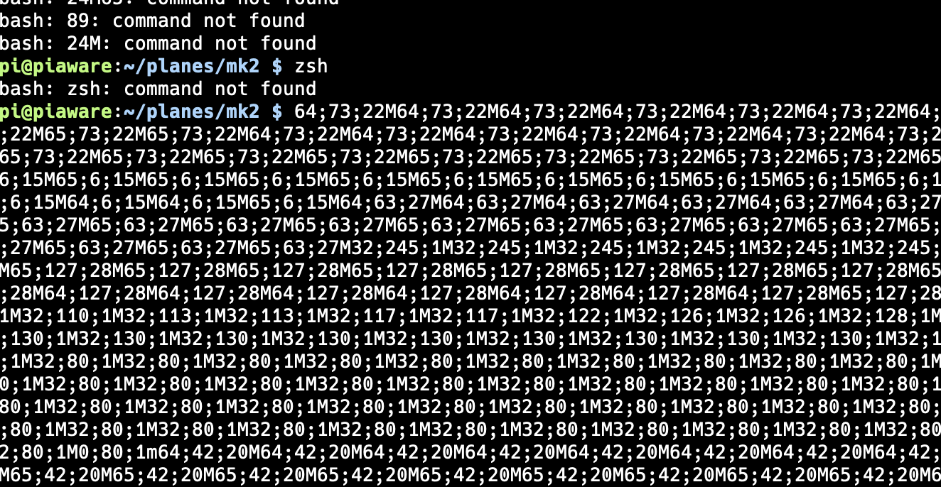 If ssh session ens with broken pipe, mouse movements result in escape ...