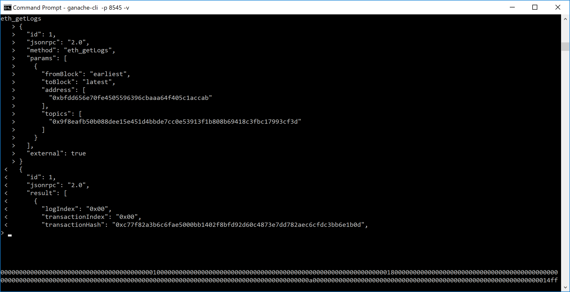 Filtering Events - Index was outside the bounds · Issue #426 · Nethereum/Nethereum · GitHub