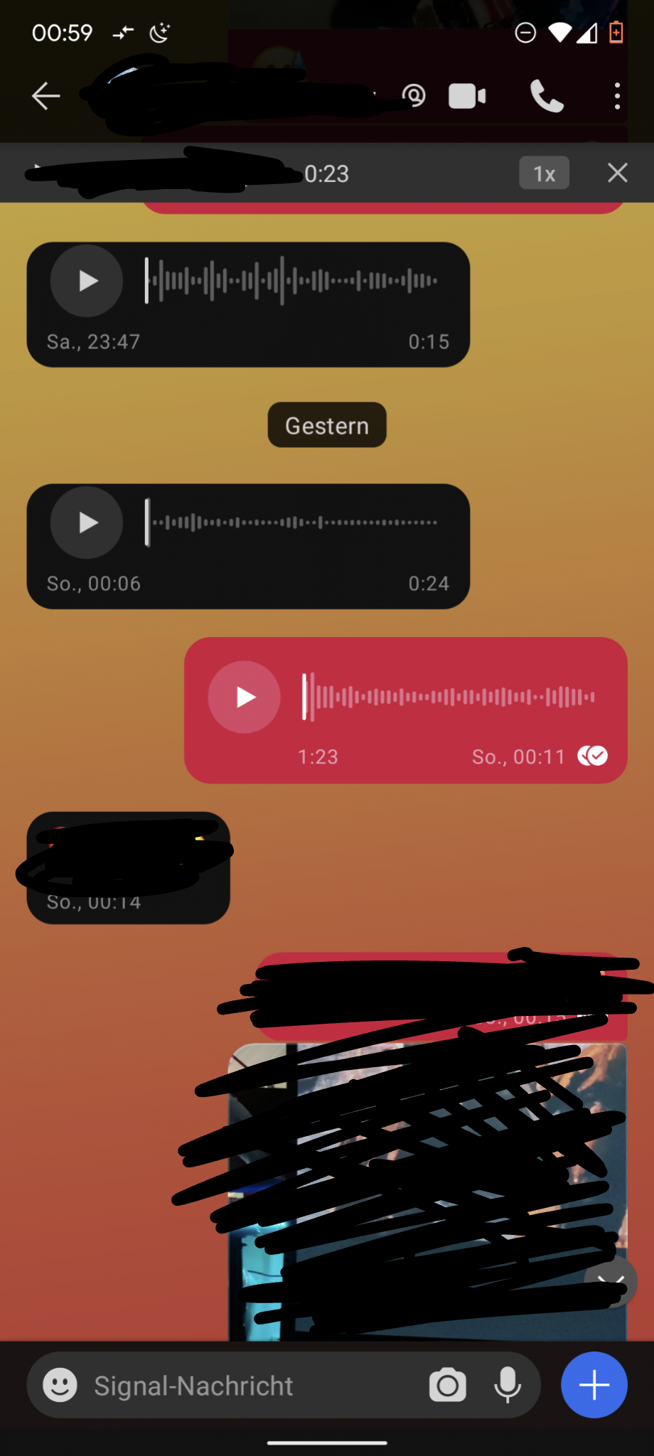 Voice message ui is looking inconsistent · Issue #11486 · signalapp/Signal-Android · GitHub