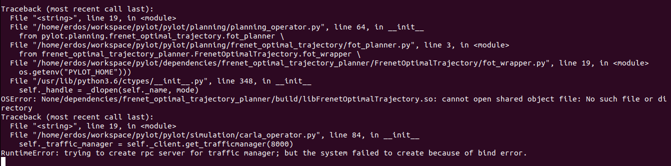Issue with running docker container · Issue #131 · erdos-project/pylot · GitHub