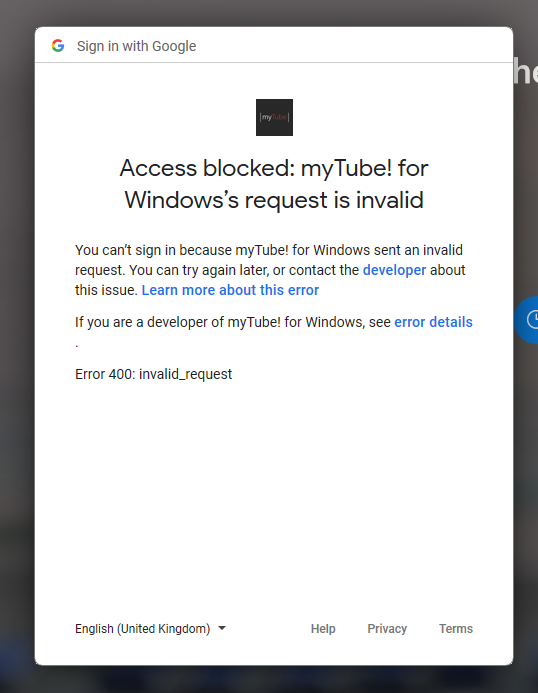[Bug]: Access Blocked · Issue #2888 · FreeTubeApp/FreeTube · GitHub