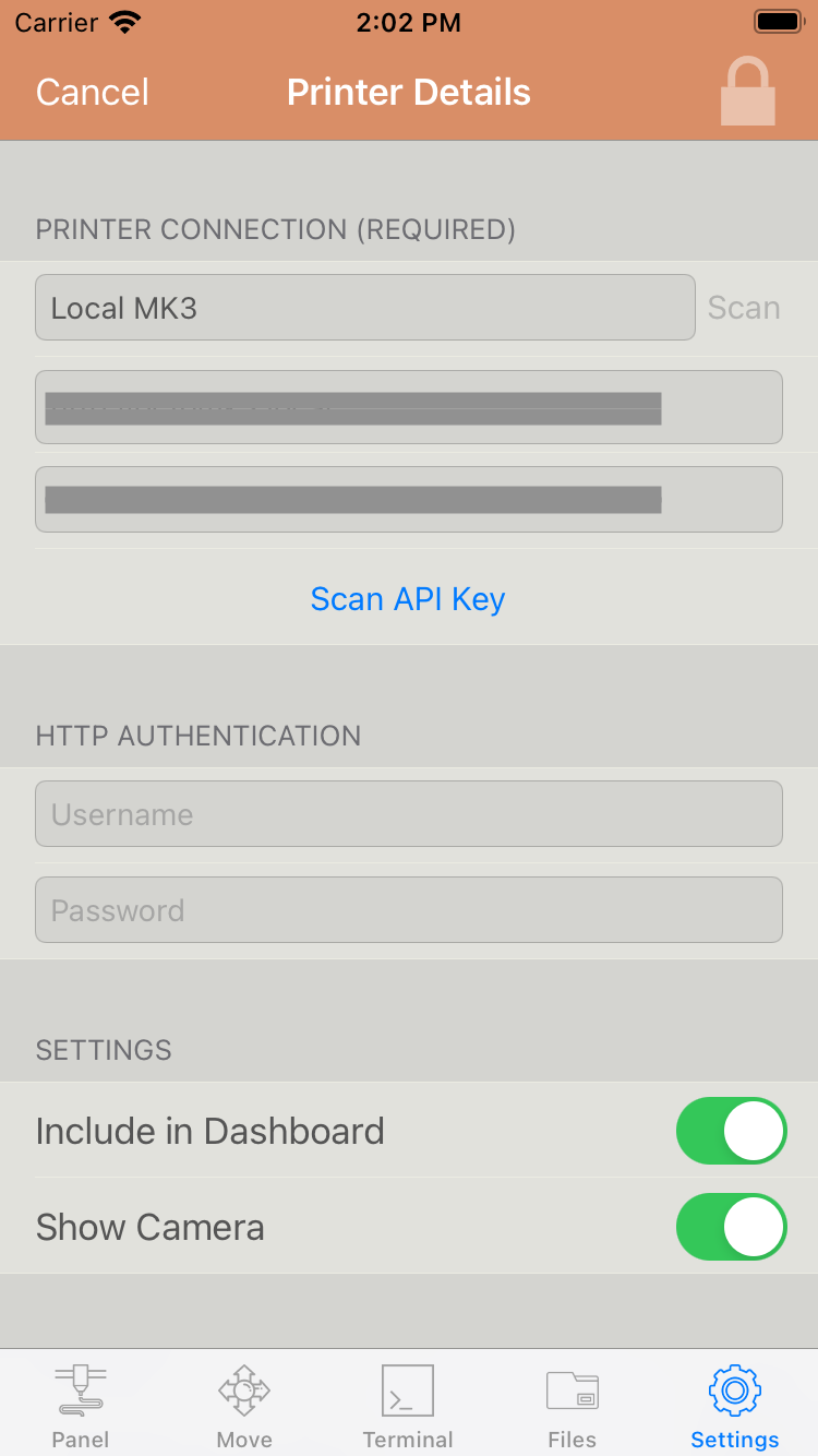 Cant add or update printer - save button greyed out and disabled - Display icon/text when app is ...