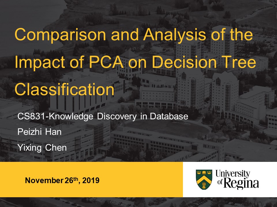 GitHub - HanPeizhi/Decision-Tree-Classification-on-PCA: Comparison and Analysis of the Impact of ...