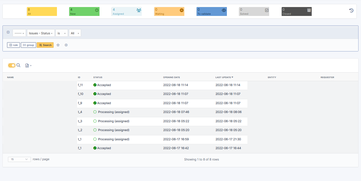 Can't see new forms created that require validation · Issue #2845 · pluginsGLPI/formcreator · GitHub