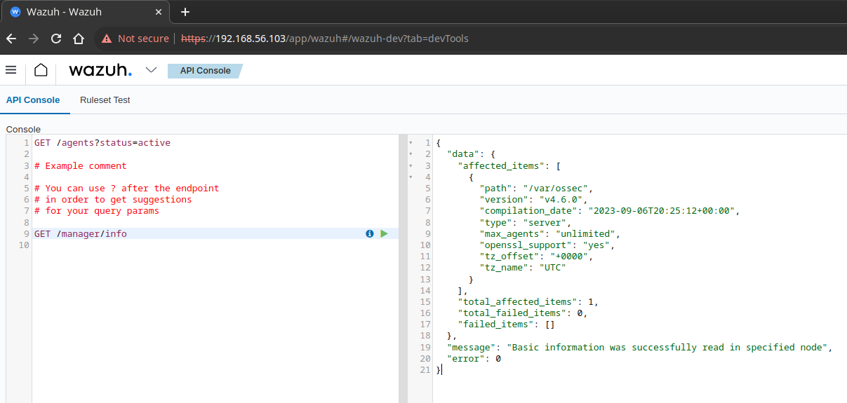 Wazuh Api Is Not Capable Of Fetching Wazuh Manager Logs · Issue 18939 · Wazuhwazuh · Github