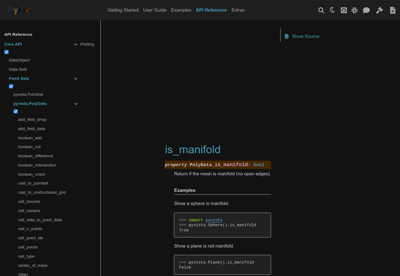 Some docs pages seem misaligned · Issue #3258 · pyvista/pyvista · GitHub