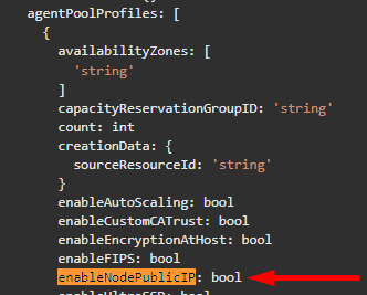 Add support for enableNodePublicIP · Issue #452 · Azure/AKS-Construction · GitHub
