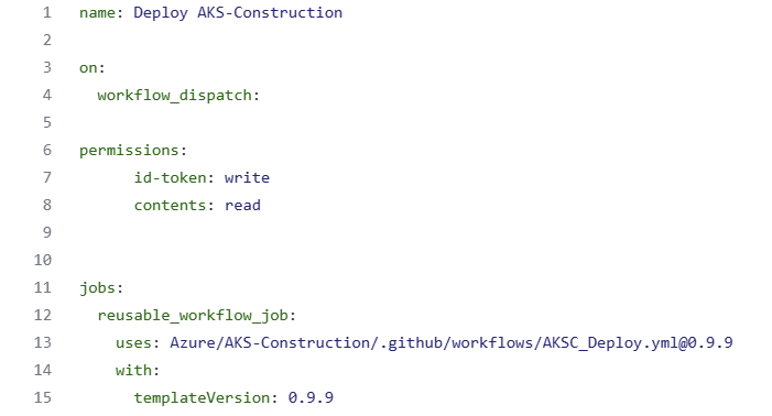 Helper Sample Github Workflow Missing Permissions · Issue 522 · Azureaks Construction · Github 5806