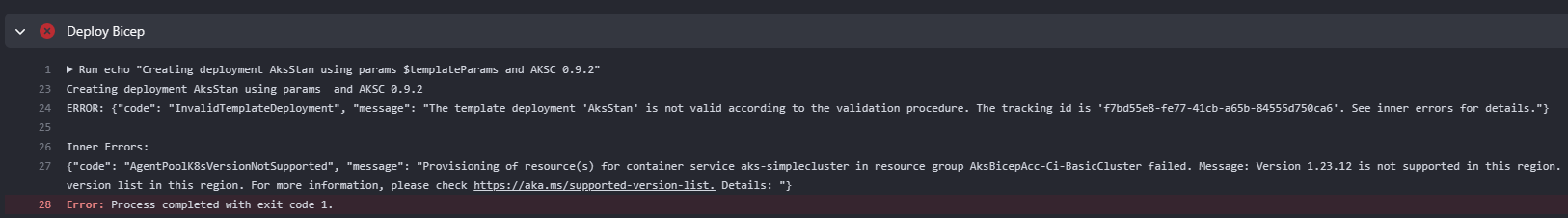 CI Issue : Old release being targeted as default · Issue #575 · Azure/AKS-Construction · GitHub