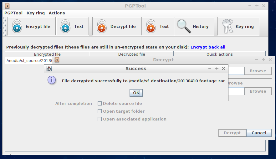 Hotfix File Decryption Crashes In Some Cases For Very Large Files · Issue 221 · Pgptool