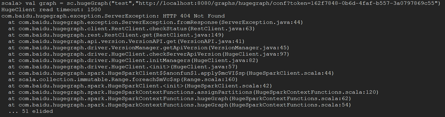 执行 HugeGraphSpark 报错 · Issue #52 · apache/incubator-hugegraph · GitHub