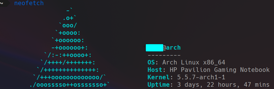 Malposition in gjs terminal · Issue #1420 · dylanaraps/neofetch · GitHub