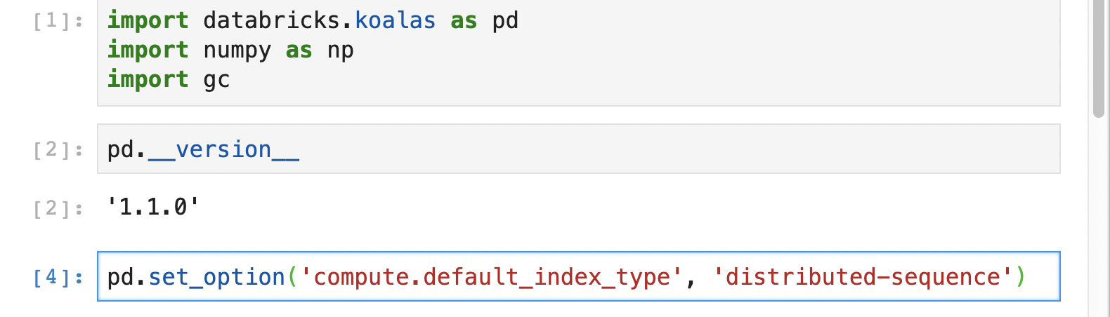 Throw An Pythonexception When Displaying The Results Returned By The Koalas Dataframe Operation