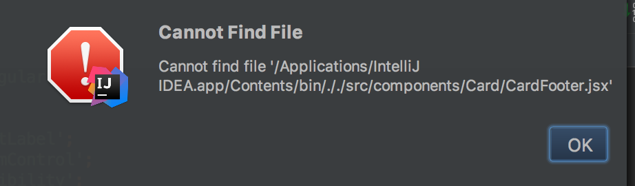 Error on Intellij IDEA App · Issue #4581 · facebook/create-react-app ...