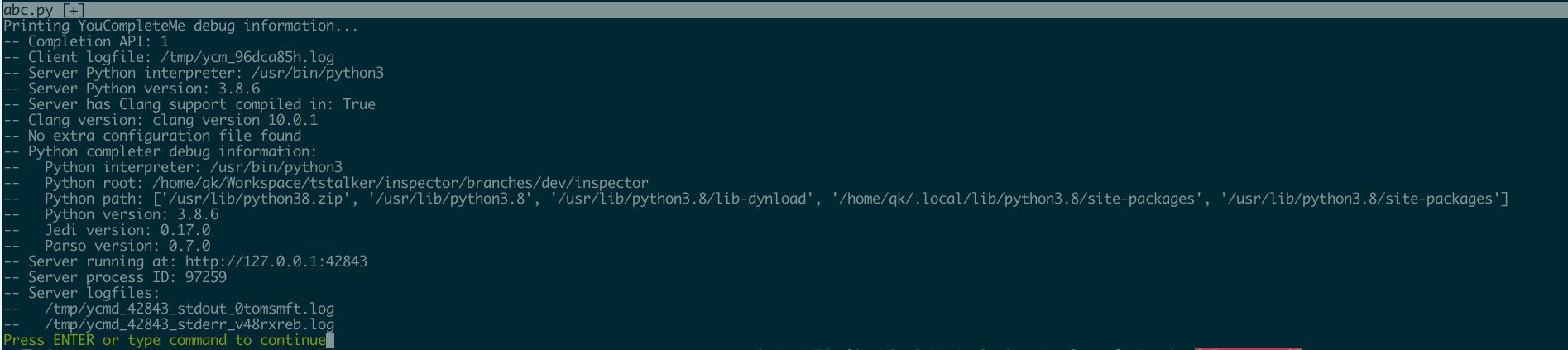 GoTo raised "vim.error: Vim:E121: Undefined variable: null" · Issue #3806 · ycm-core ...