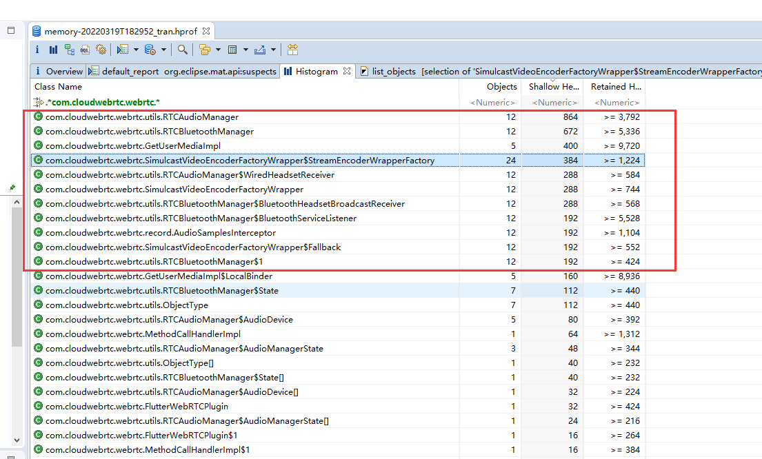The library in android platform has memory leak · Issue #887 · flutter-webrtc/flutter-webrtc ...