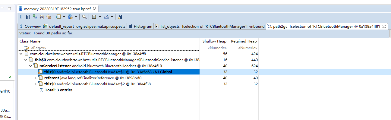 The library in android platform has memory leak · Issue #887 · flutter-webrtc/flutter-webrtc ...