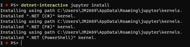 Error launch New interactive NoteBook · Issue #1729 · dotnet/interactive · GitHub