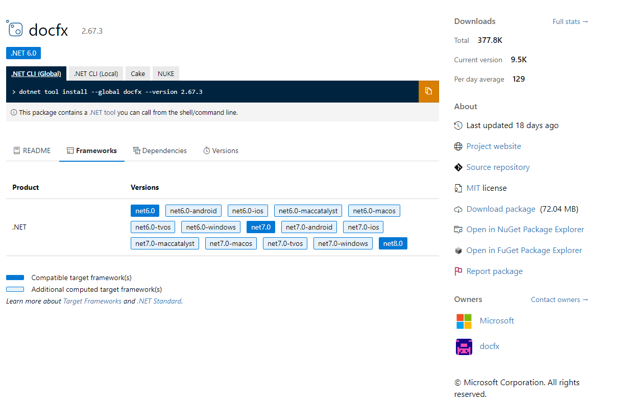 Update To 2674 Impossible · Issue 8890 · Dotnetdocfx · Github