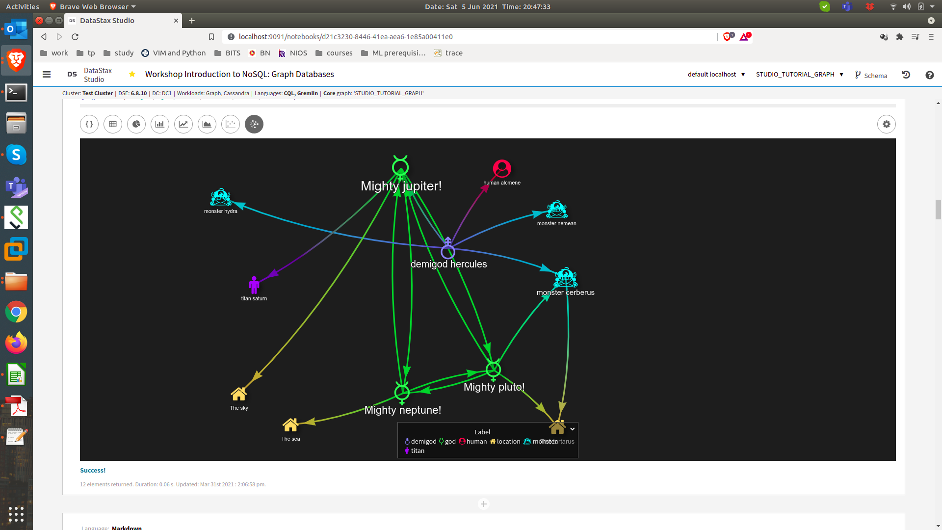 [HW] · Issue #140 · datastaxdevs/workshop-introduction-to-nosql · GitHub