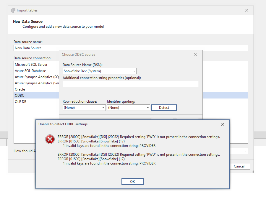Cannot import ODBC Snowflake · Issue #448 · TabularEditor ...