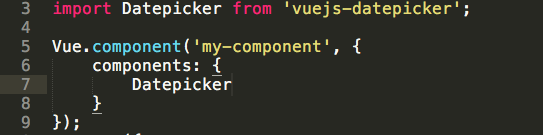 Unknown custom element: - did you register the component correctly? For recursive components ...