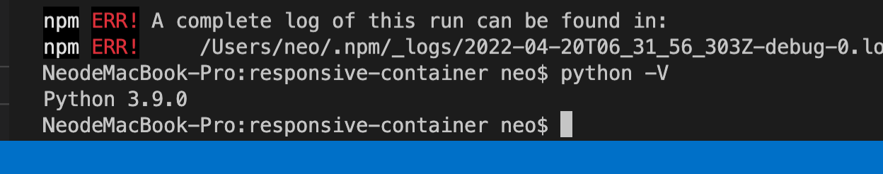 使用@alilc/element创建的组件库，在npm install时总是提示python找不到，用yarn则能成功安装 · Issue #343 · alibaba/lowcode ...