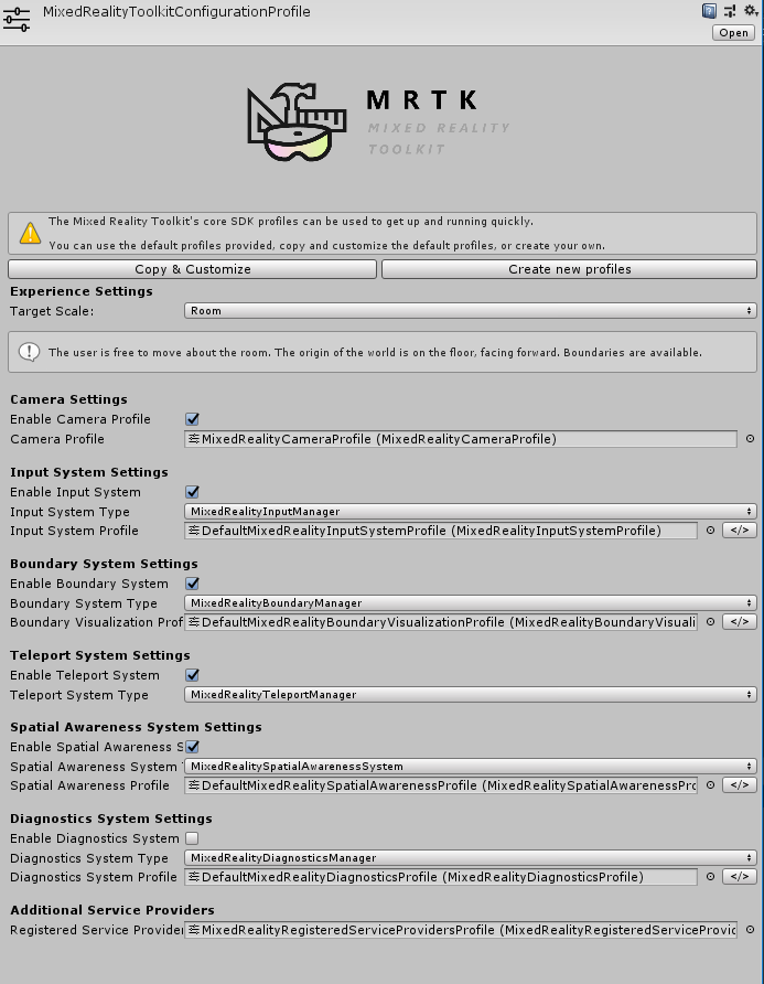 Default Profile message showing on custom profiles · Issue #3084 ...